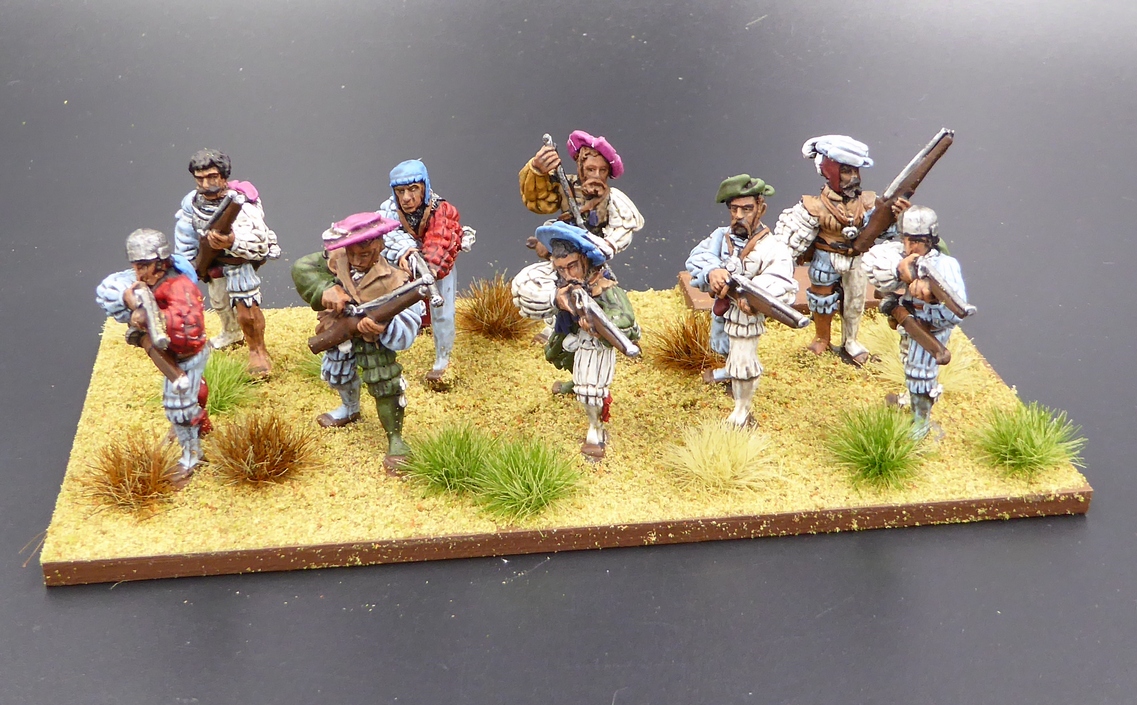 Palouse Wargaming Journal: Foundry Handgunners for Great Italian Wars