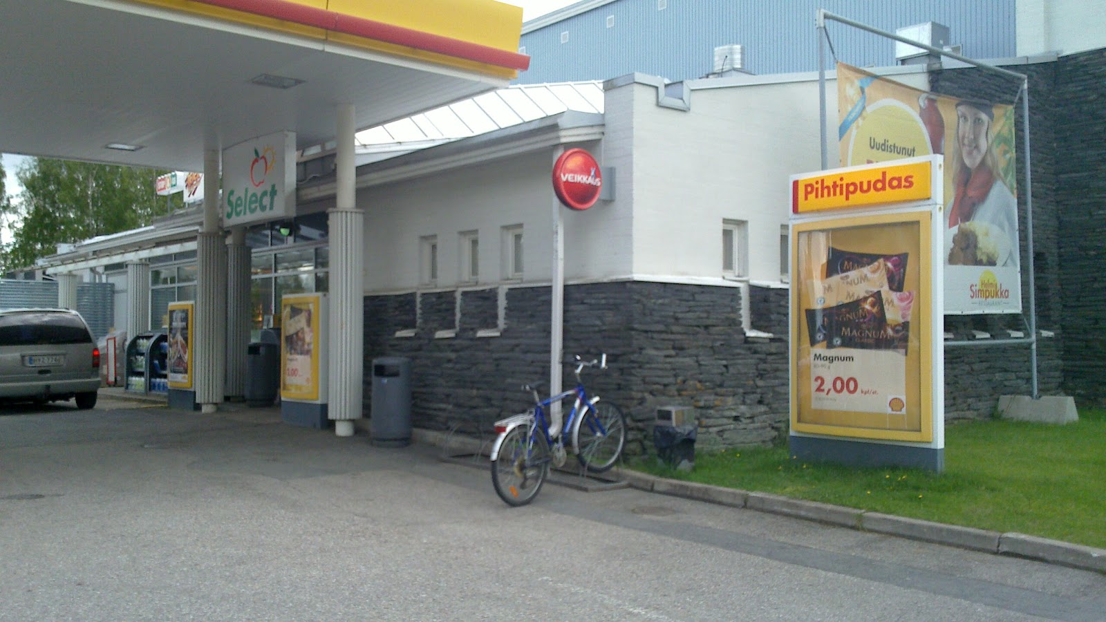 Helin huoltamo-opas: Pihtiputaan Shell