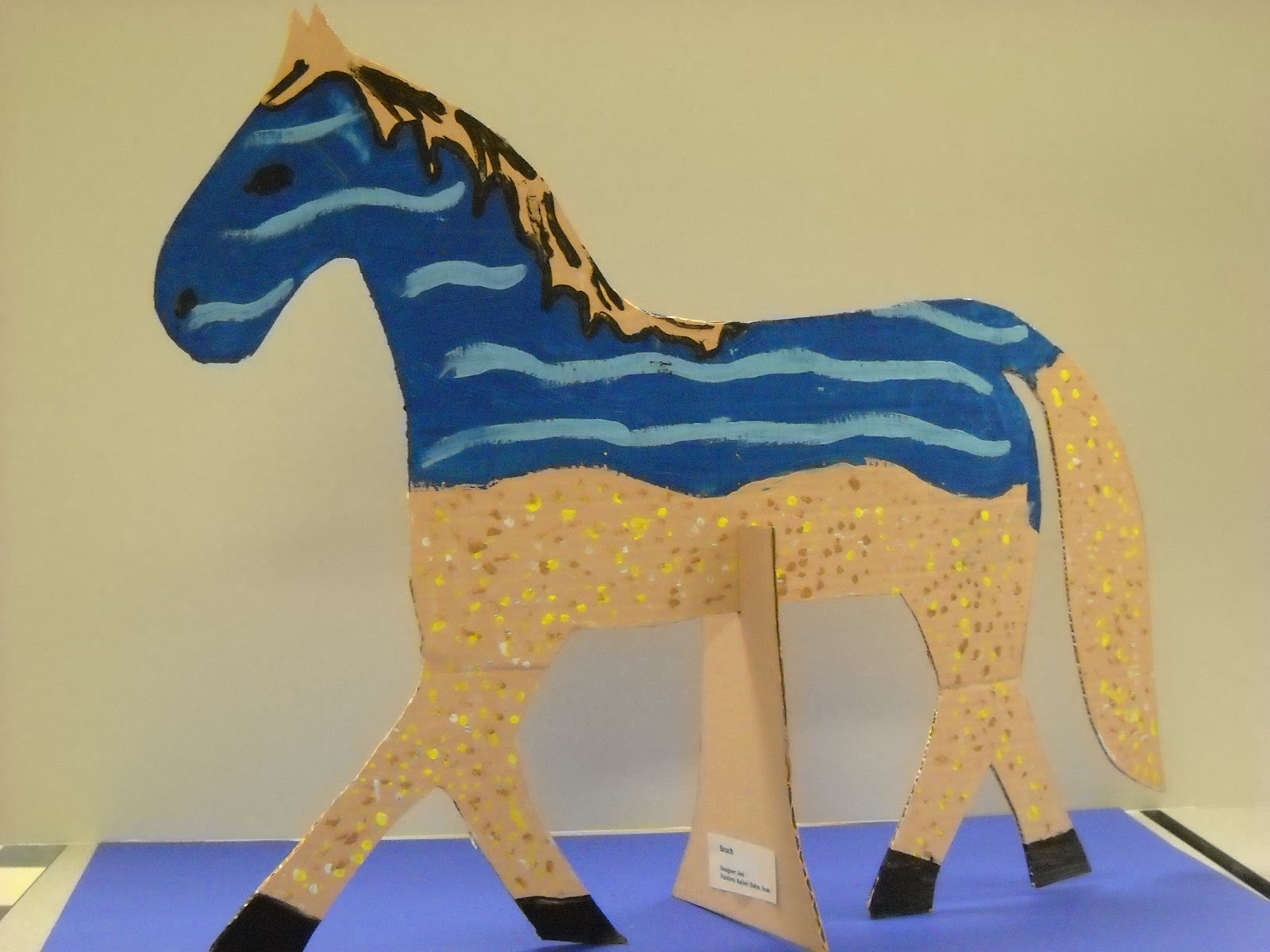 PPPS Elementary Art Rooms: Painted Ponies Are Finished!