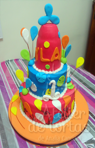 Atelier De Tortas: TORTA DE CUMPLEAÑOS INFANTILES DIVERTIDAS Y ORIGINALES