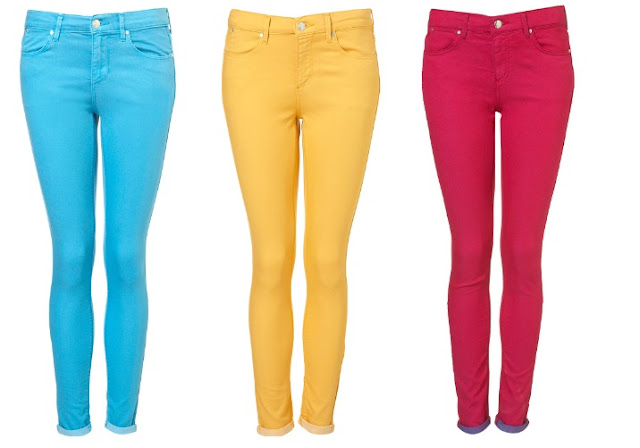 Shana-Style: Colored Jeans Trend