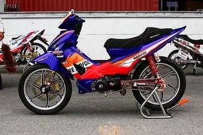 30 Galeri foto Modifikasi Honda Revo Terbaru 2016