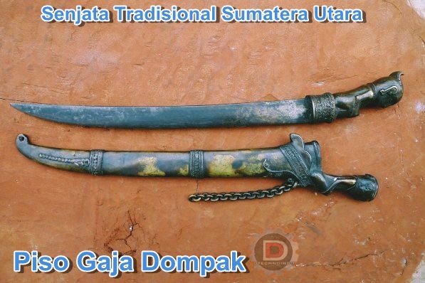 Senjata Tradisional Sumatera Utara Piso Surit - SiswaPelajar.com