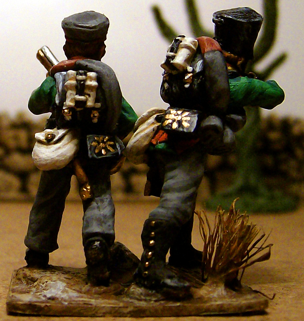 The Prussians! Here come the Prussians!: Garde-Jäger-Bataillon