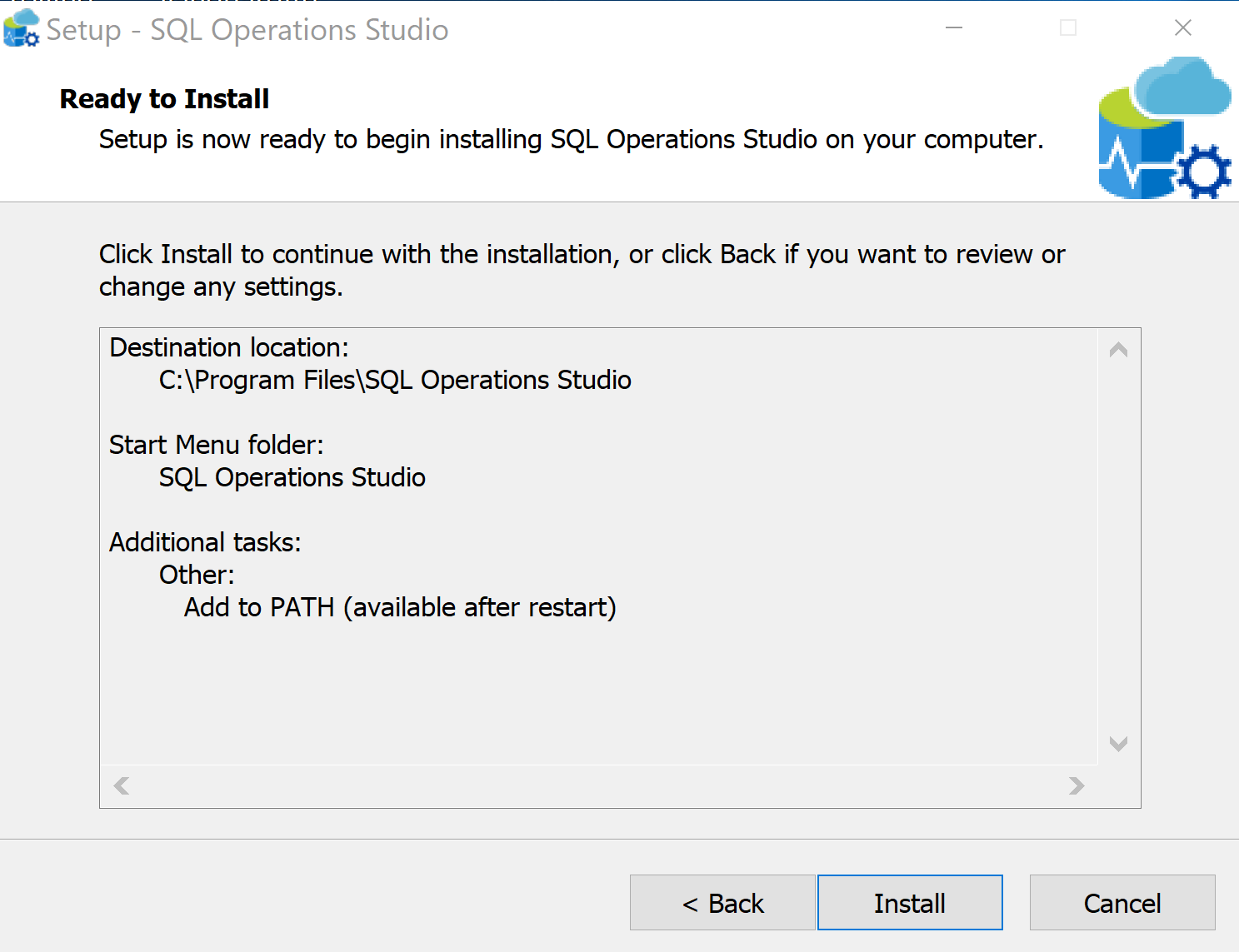 HodentekMSSS: Installing Microsoft SQL Operations Studio (preview) on Windows 10