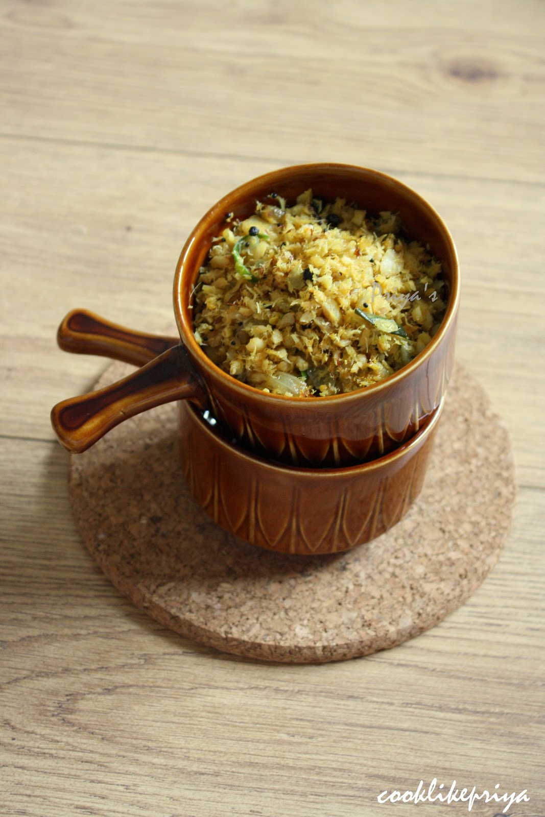 Cook like Priya: Fish Puttu | Sura Puttu | Shredded Fish indian Side