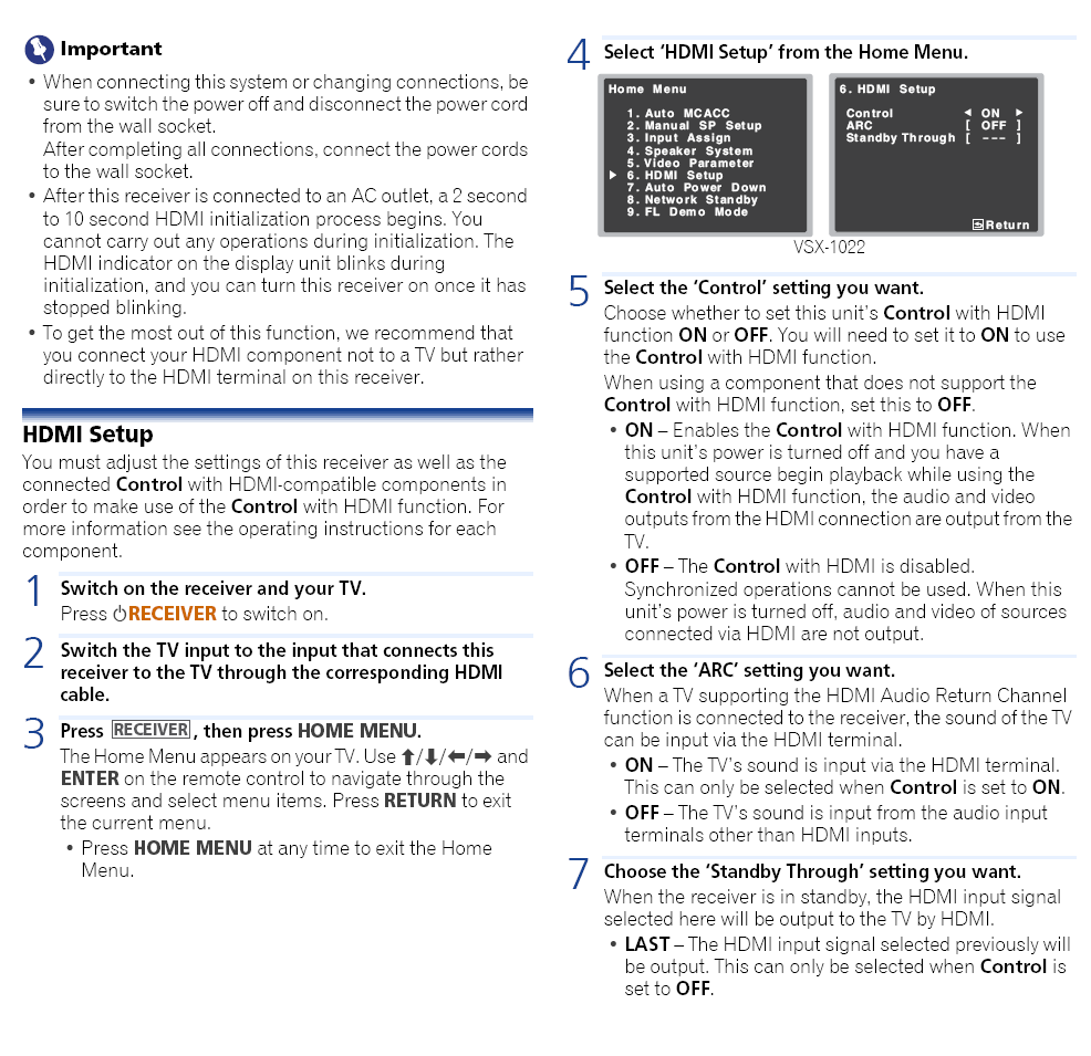 my tech scribbling: ARC (Audio Return Channel)