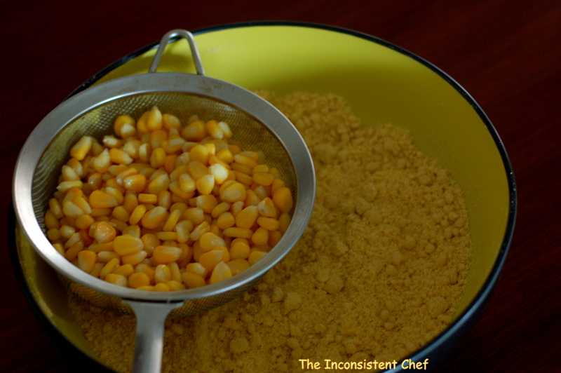 Corn Puttu
