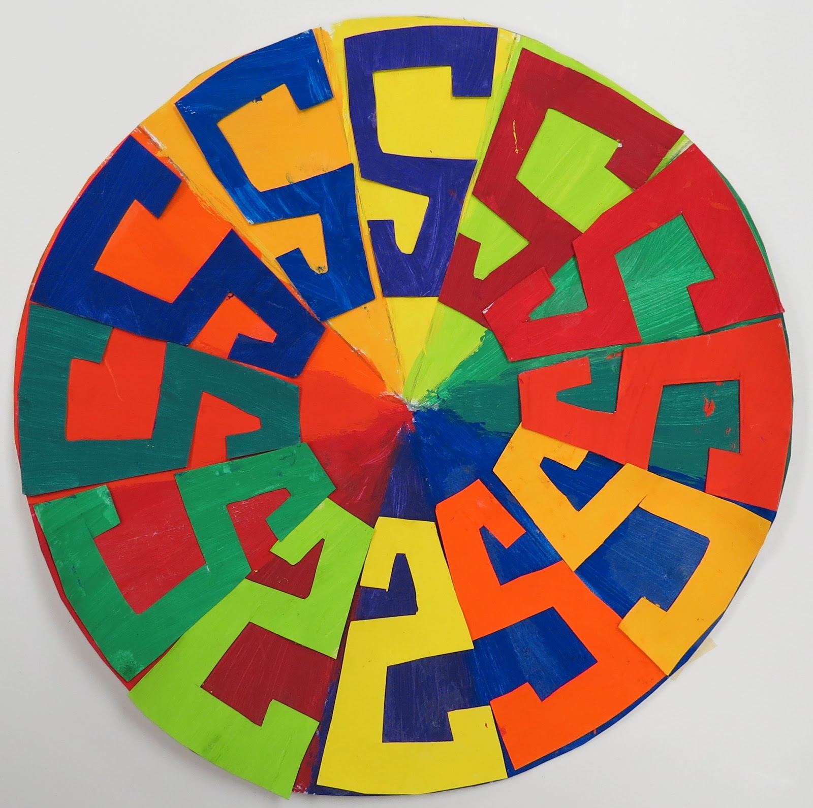 SINKING SPRINGS ART: COMPLEMENTARY COLOR WHEELS - 5th