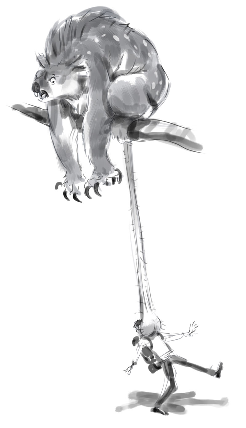 Lach's Free Range: The drop bear