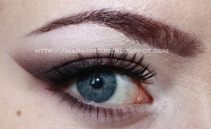 Madam Noire Makeup Studio: Tutorial: Smokey cateye
