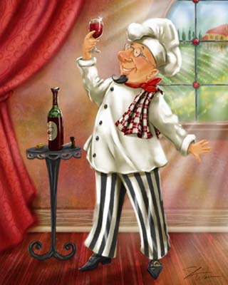 Retro Chefs Signs. | Oh My Fiesta For Ladies!