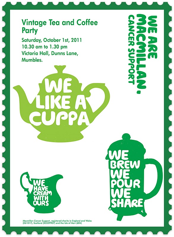 Fancy Vintage: Macmillan 'World's Biggest Coffee Morning'