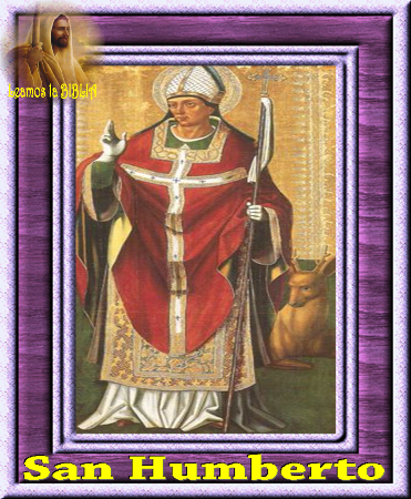 Leamos la BIBLIA: San Humberto - Cazador y obispo