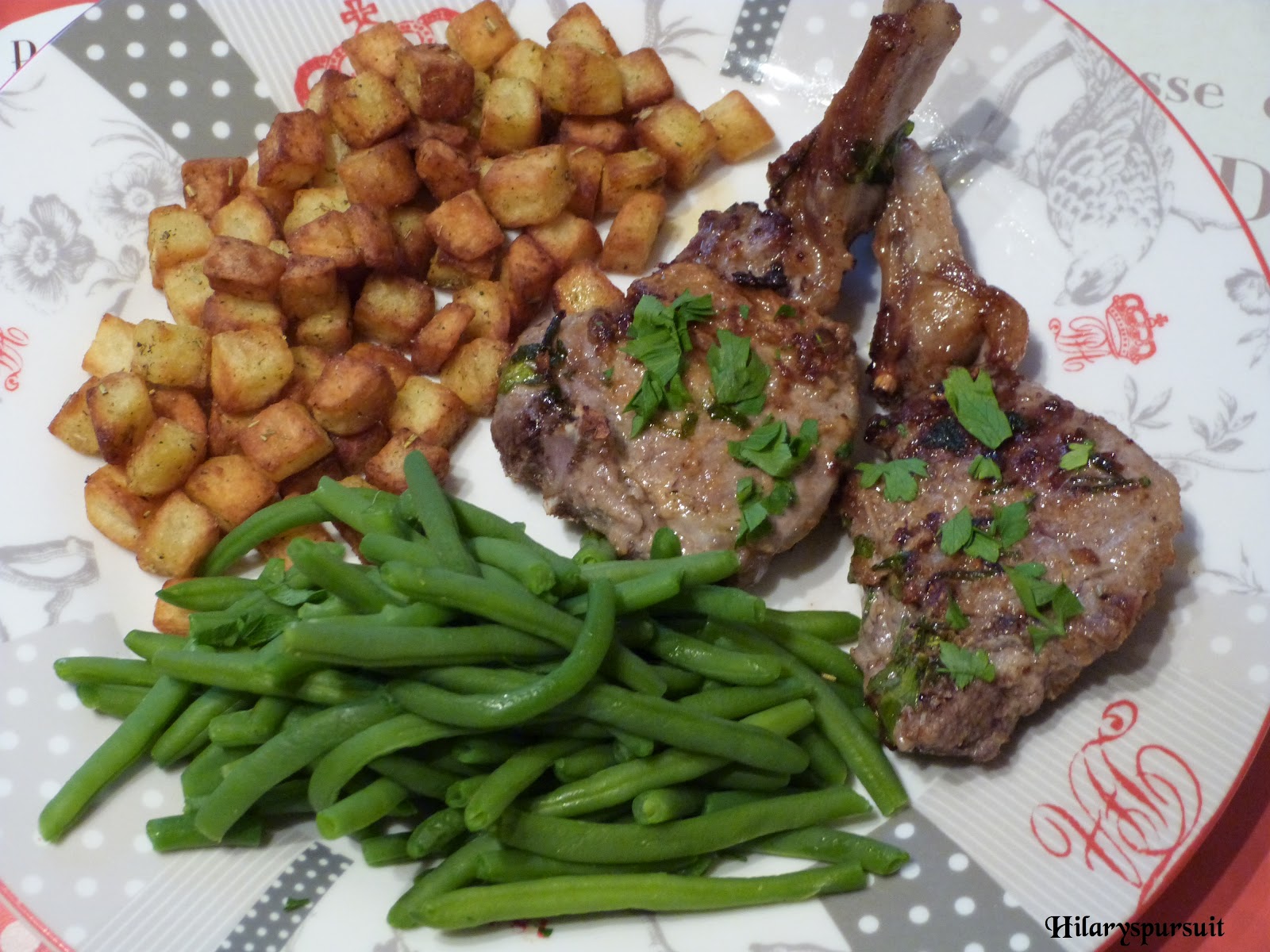 Dans la cuisine d'Hilary: Côtelettes d'agneau marinées / Marinated lamb ...