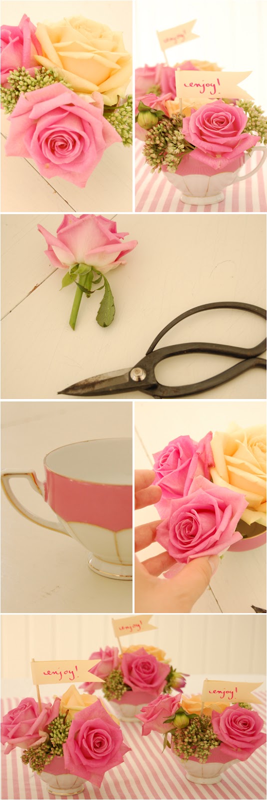 PartyDQ: DIY Party Ideas: Tea Cup Decors