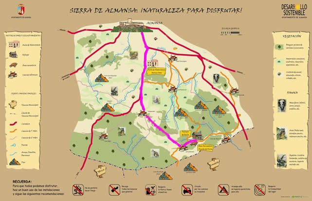 SENDERISMO EN ALMANSA