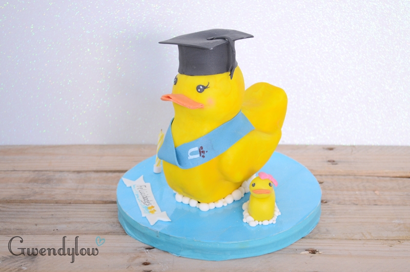 Topper: "Patito de graduación" - Ñam, Ñam!!!