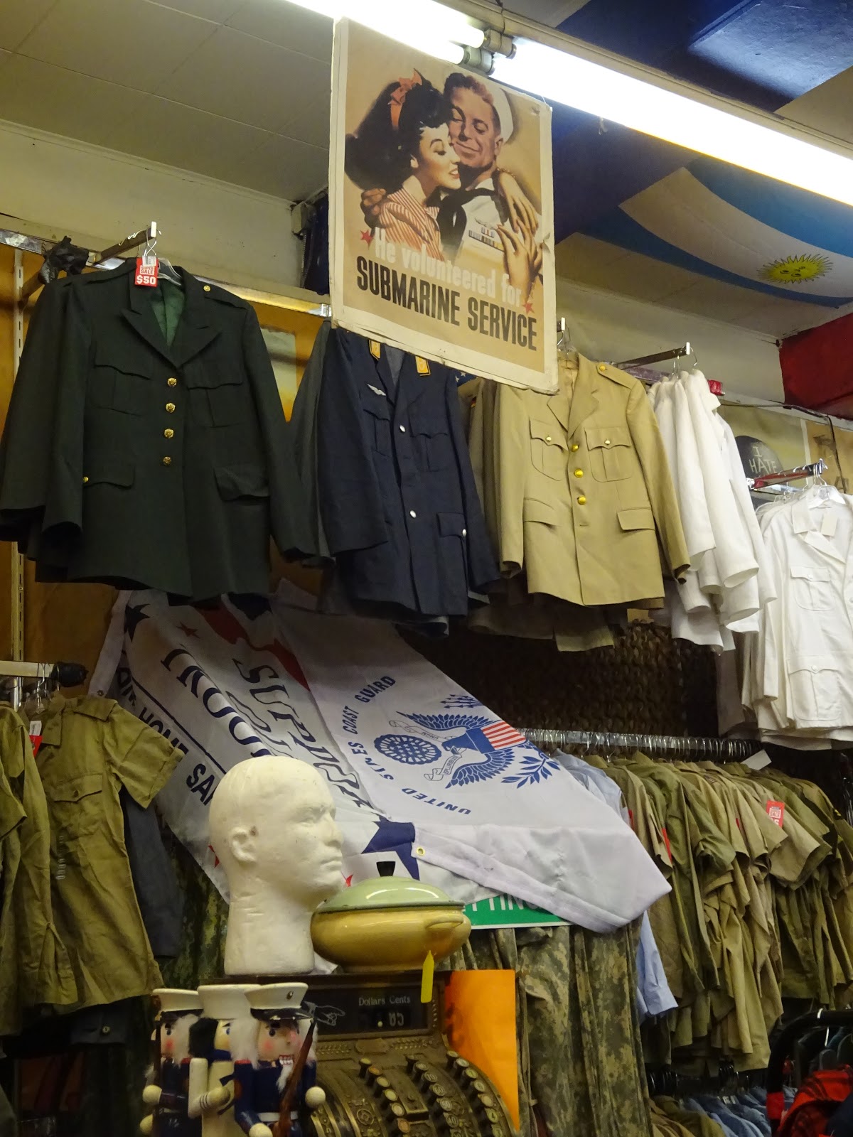 Jeremiah's Vanishing New York: Uncle Sam's Army/Navy