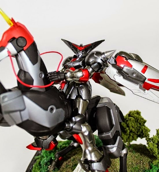 Gundam Family: HGUC 1/144 Master Gundam + Fuunsaiki Diorama Custom Build