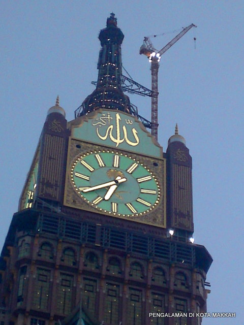 PENGALAMAN DI KOTA MAKKAH: " JaM BeSaR...."