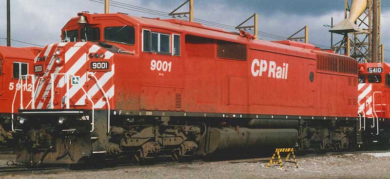 CP Rail Manitoba & Minnesota Subdivision: Bowser SD40-2F Red Barn Update