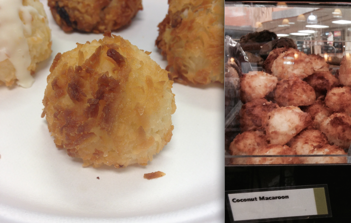 "Everything At Least Once": Macaroons (from Whole Foods)