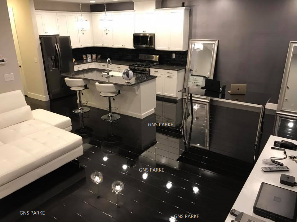 Elesgo Beyaz Parke: Highgloss Parlak Lake Laminat Parke Modelleri