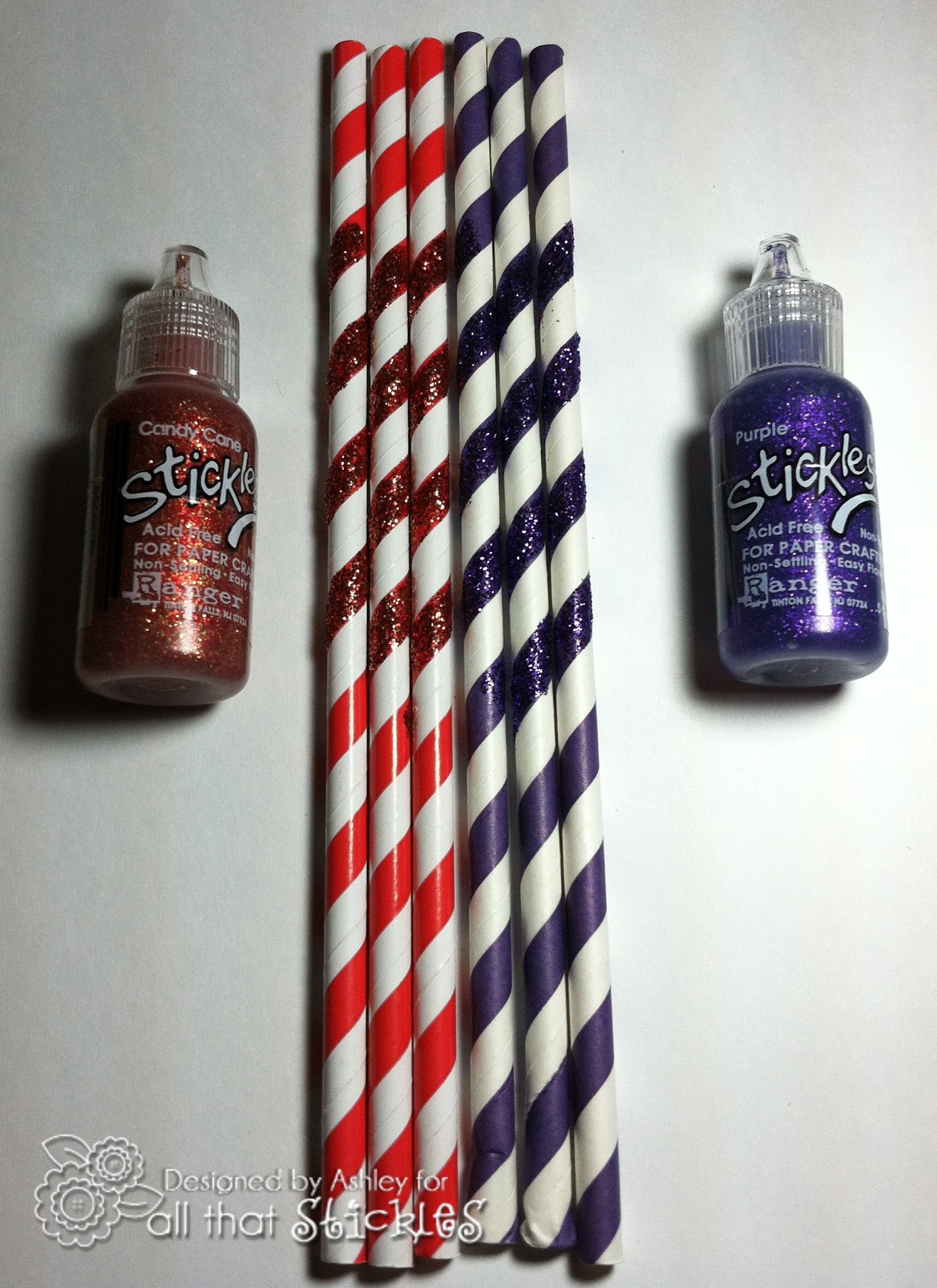 All that Stickles: Tips & Techniques Thursday: Stickled Straws