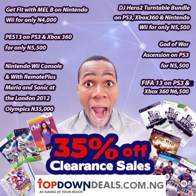 Massive video games clearance sales on TopDown Deals