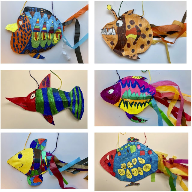 The Rolling Artroom: Fish (1st-3rd Grade)