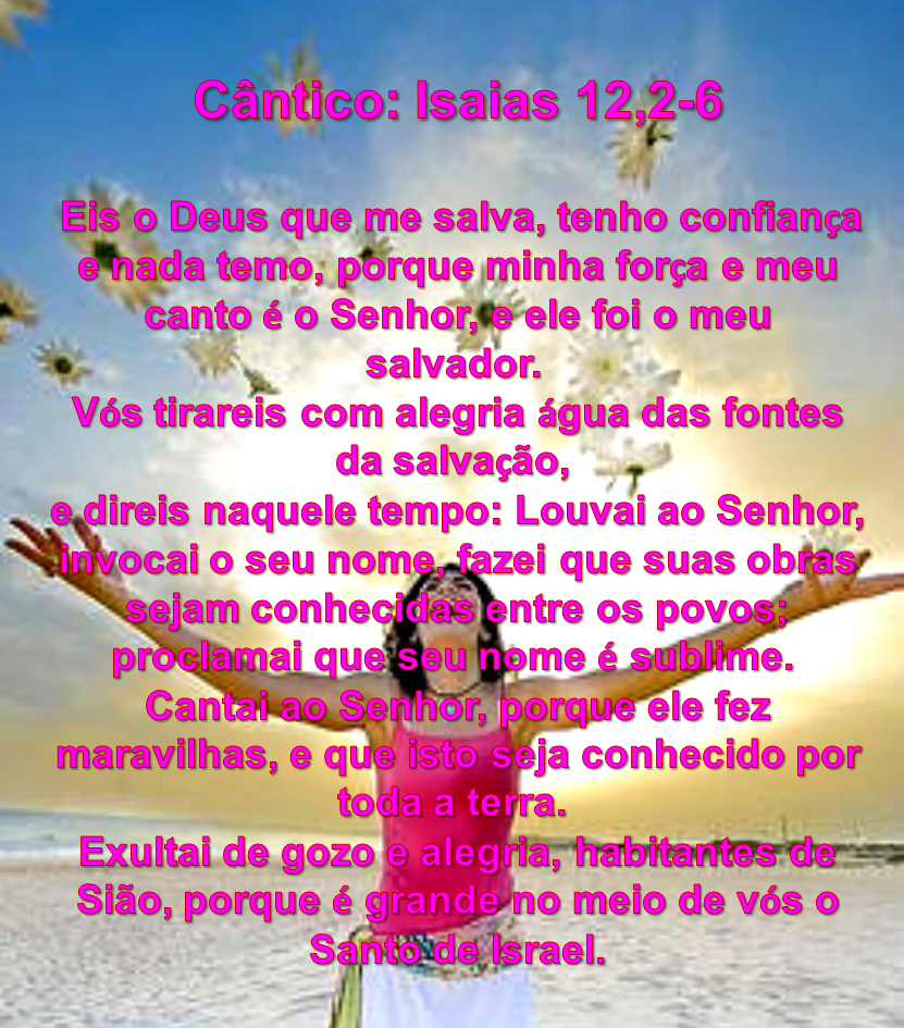 SOMOS DO BEM: Reflexão Evangelho 12,39-48 - Efésios 3,2-12 - Cântico ...