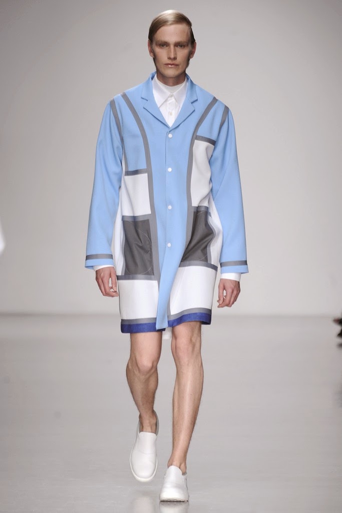 COLOUR BLOCKING FOR MEN'S SPRING-SUMMER 2014
