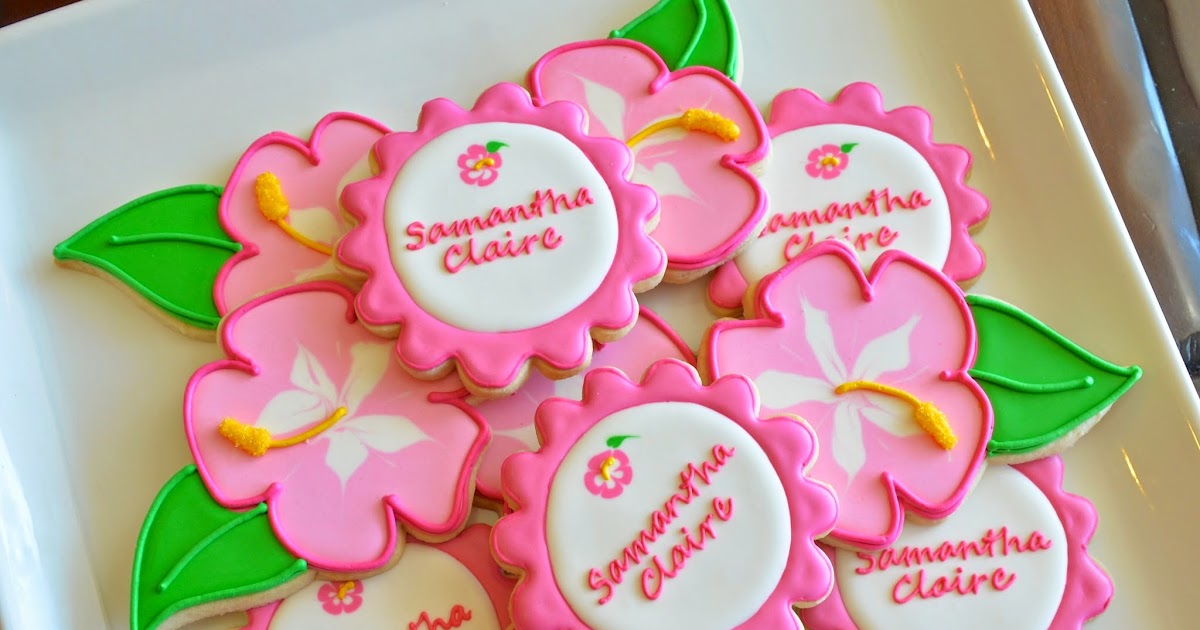 Lizy B: Hibiscus Cookie Tutorial!