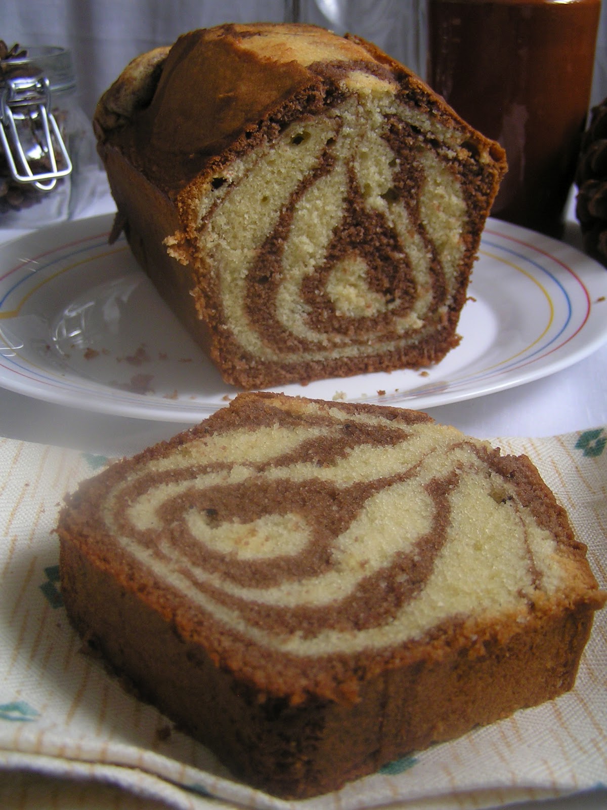 Sabores del Mundo: Zebra cake o pastel de cebra