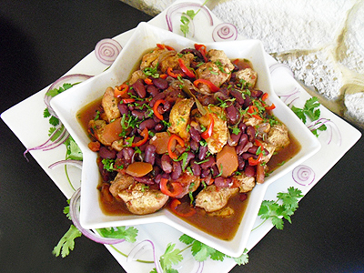 Toqués2cuisine Orientale - Blog cuisine: Dinde aux haricots rouges