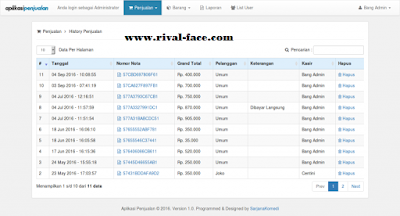 Contoh source code program kasir sederhana dengan php mysql - lasoparay
