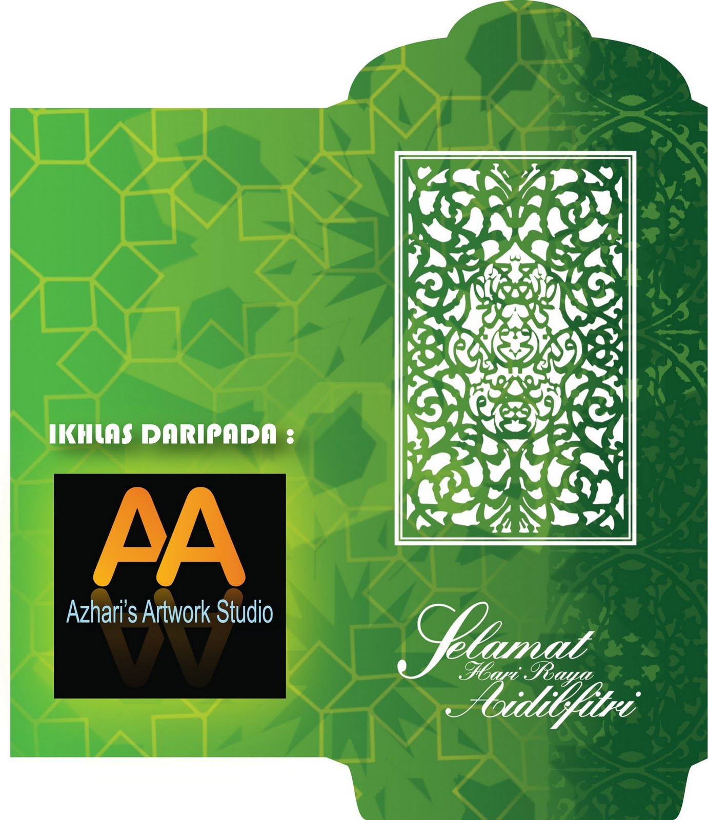 Azhari's Artwork: SAMPUL DUIT RAYA PRE-DESIGN