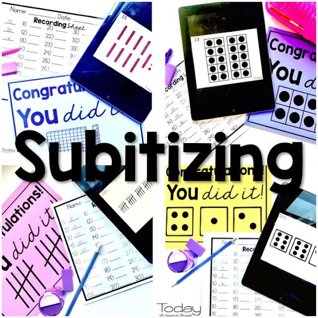 Subitizing - Today in Second Grade