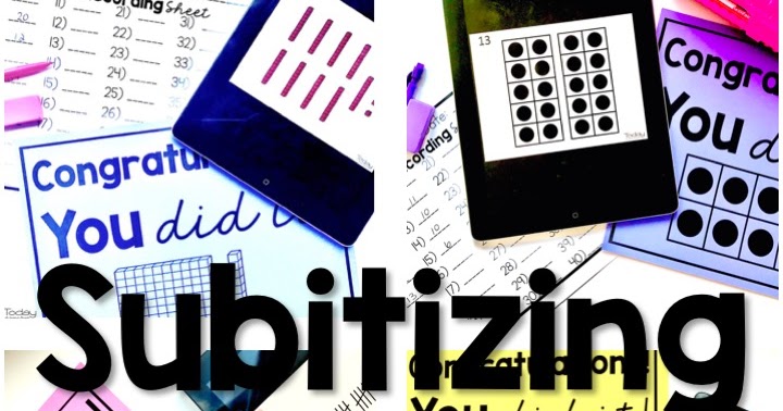 Subitizing - Today in Second Grade