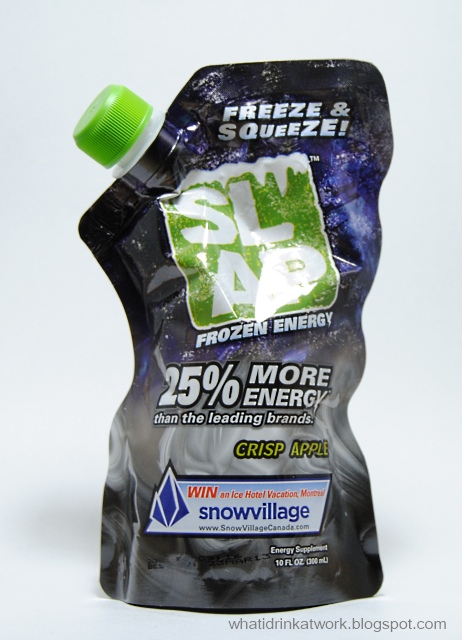 What I Drink At Work: SLAP Frozen Energy Crisp Apple Review