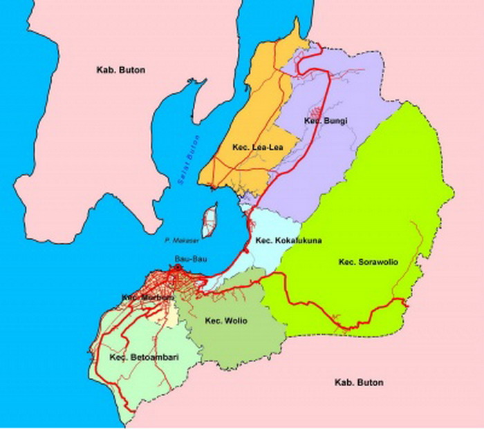 SEJARAH KOTA DAN KABUPATEN: KOTA BAU-BAU