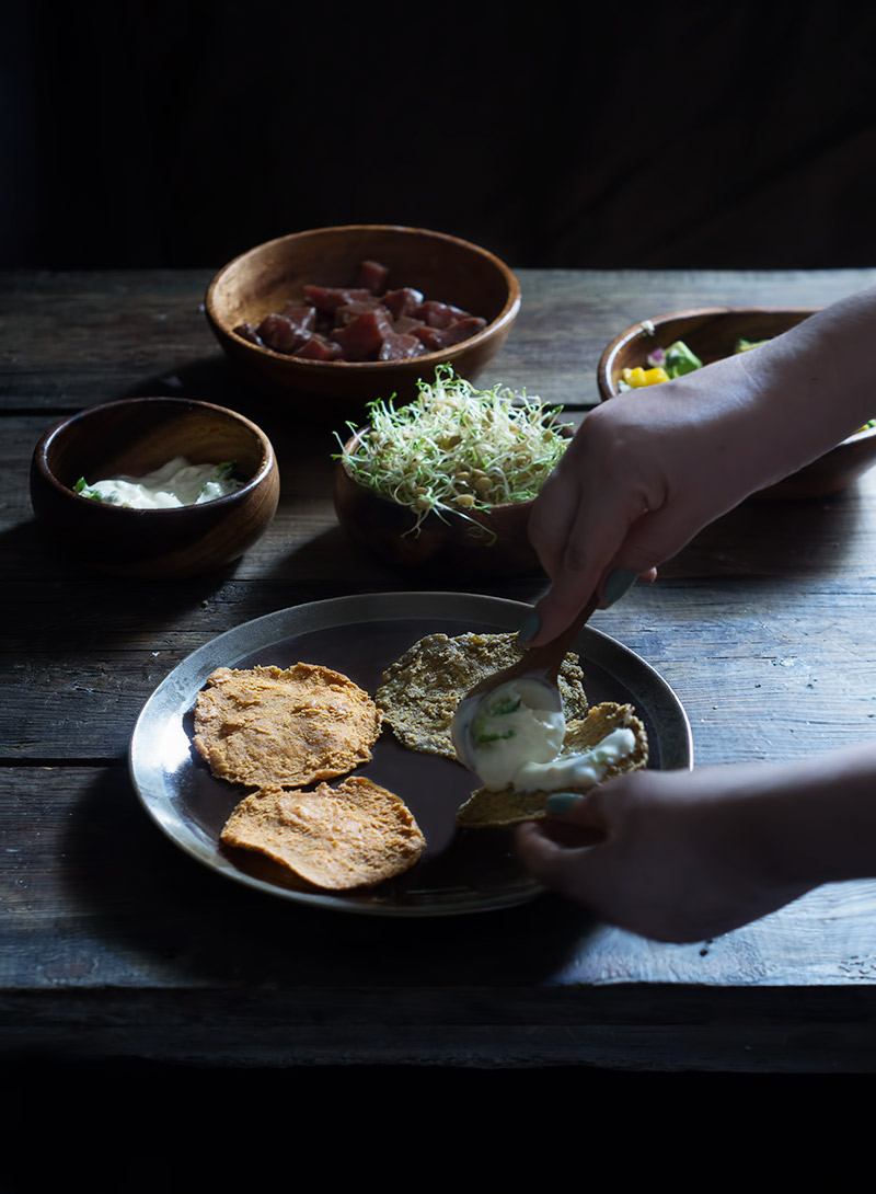 Tostadas de atún | RÚSTICA