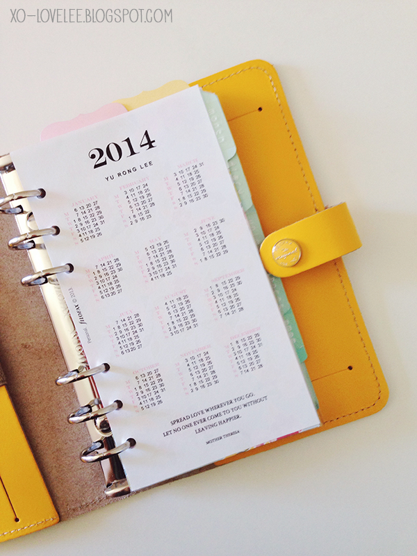 it's looking lovelee today: mint ombre side tabs