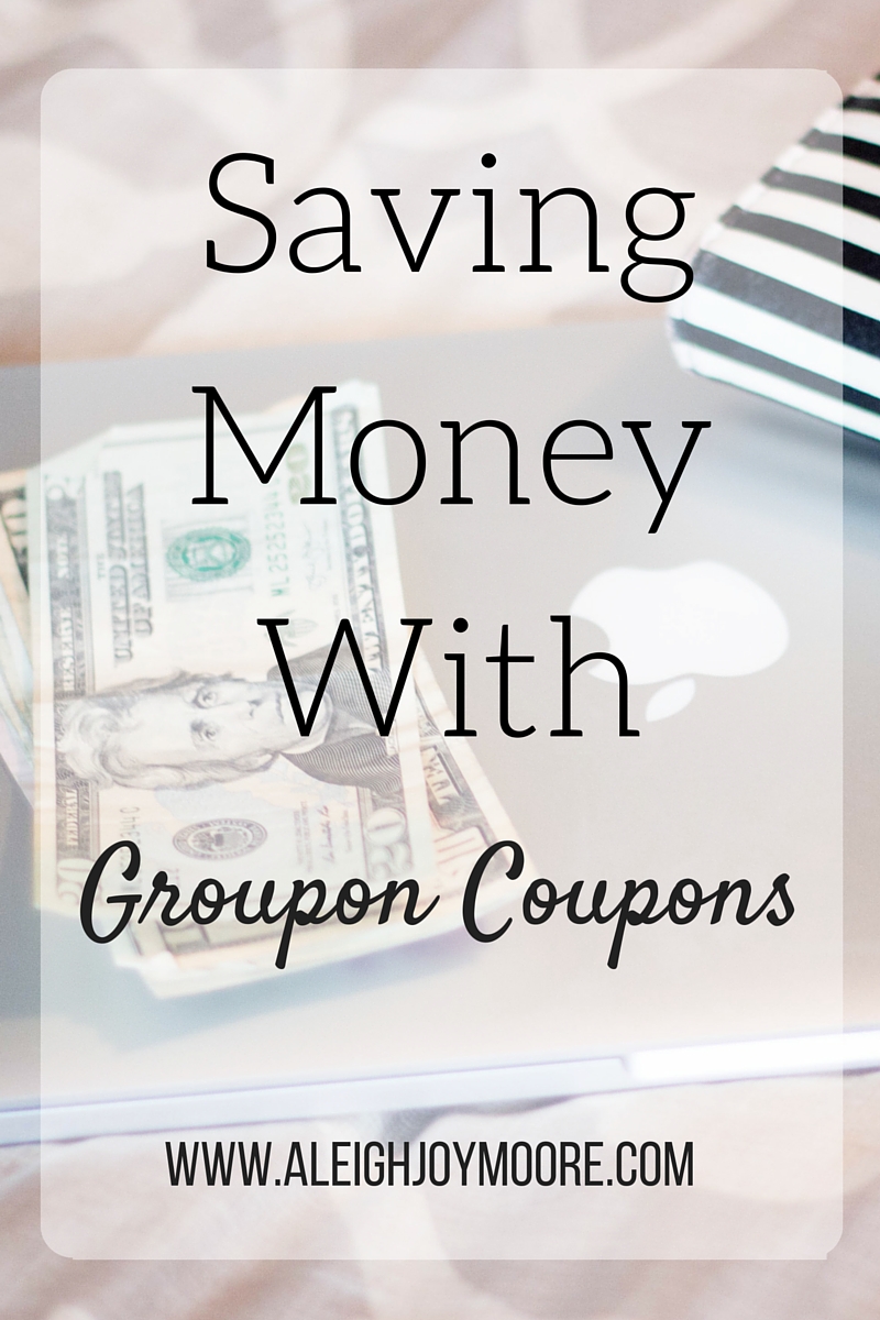Saving With Groupon Coupons | For the Joy of Life.