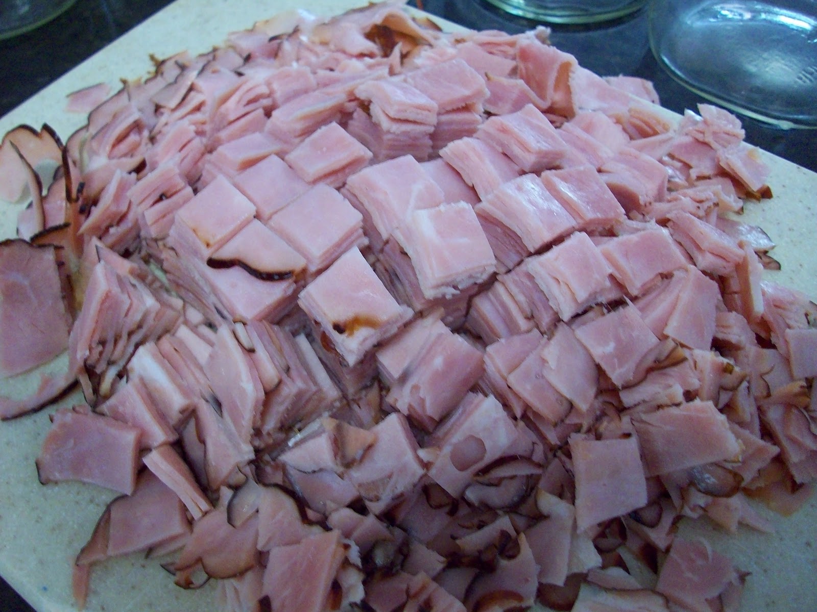 Homestead Roots: Diced Ham ready for meals