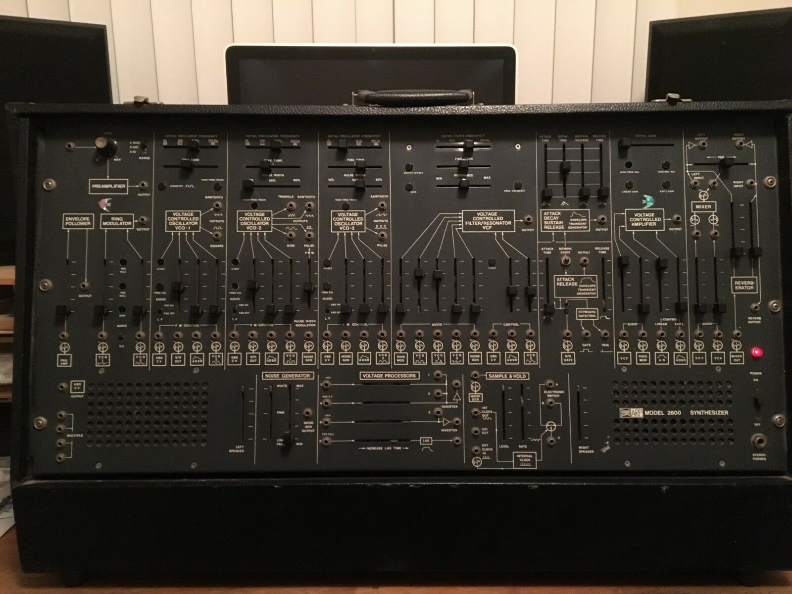 MATRIXSYNTH: ARP 2600 Synthesizer w/ 3604P Keyboard