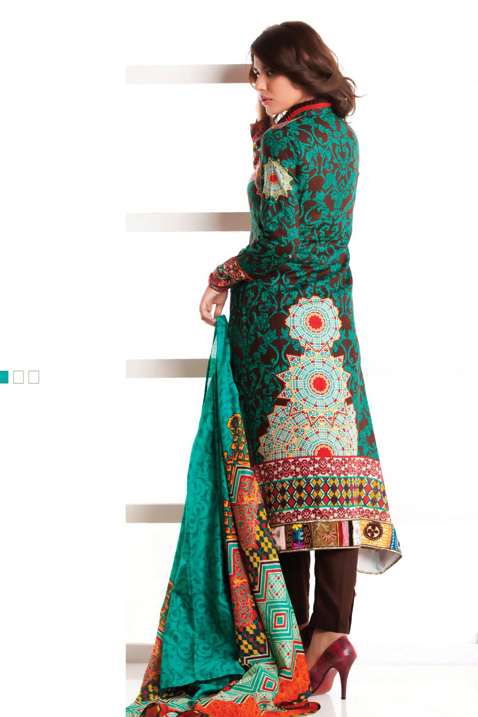 Firdous Printed Dresses for Eid | Firdous Dresses 2012-2013