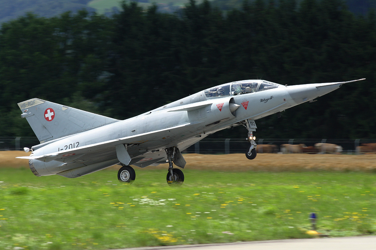 Eastwings: Mirage III DS * Espace Passion * Swiss Air Force c/s * HB-RDF