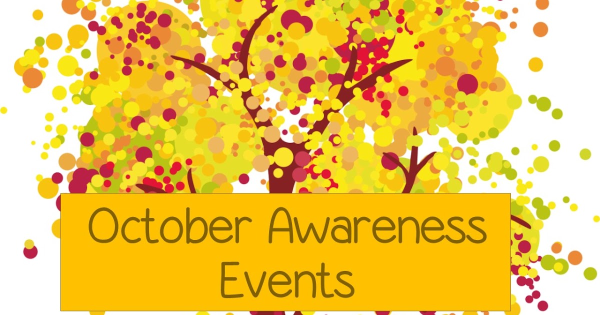 October Awareness Days for School Counselors